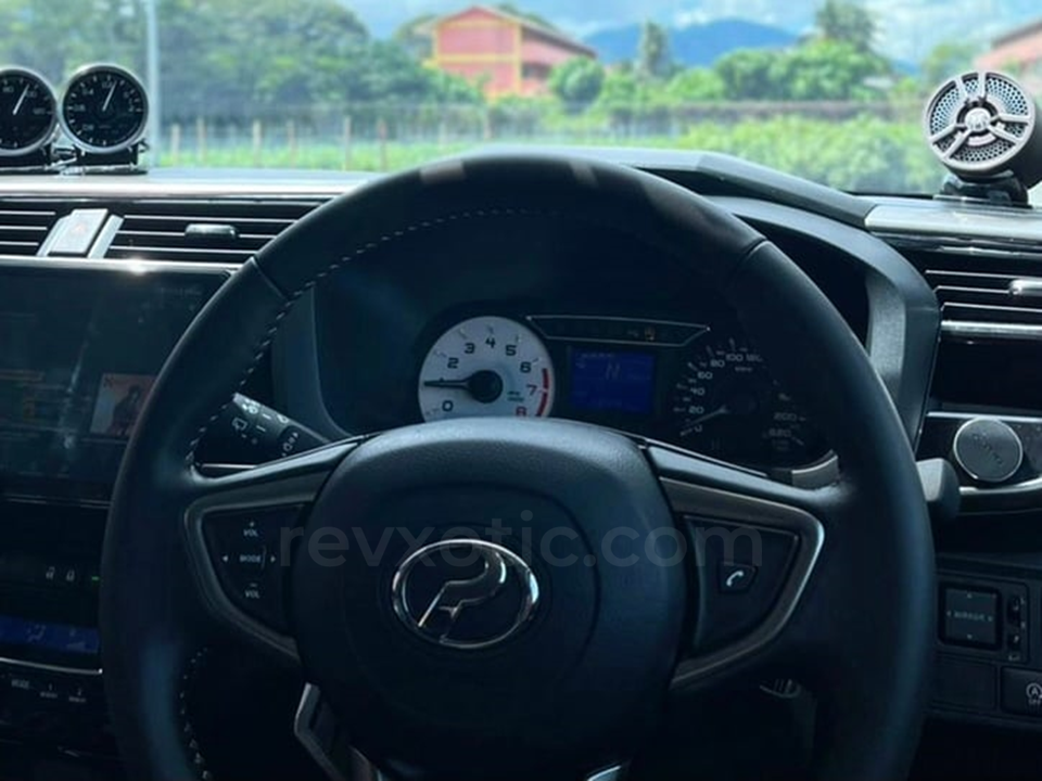 Perodua Myvi Gen 3 (White and Black)