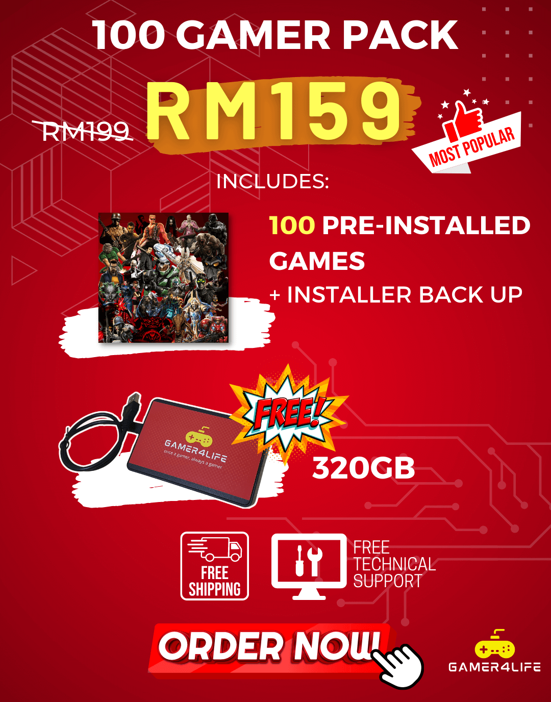 130 CLASSIC PC GAMER PACK