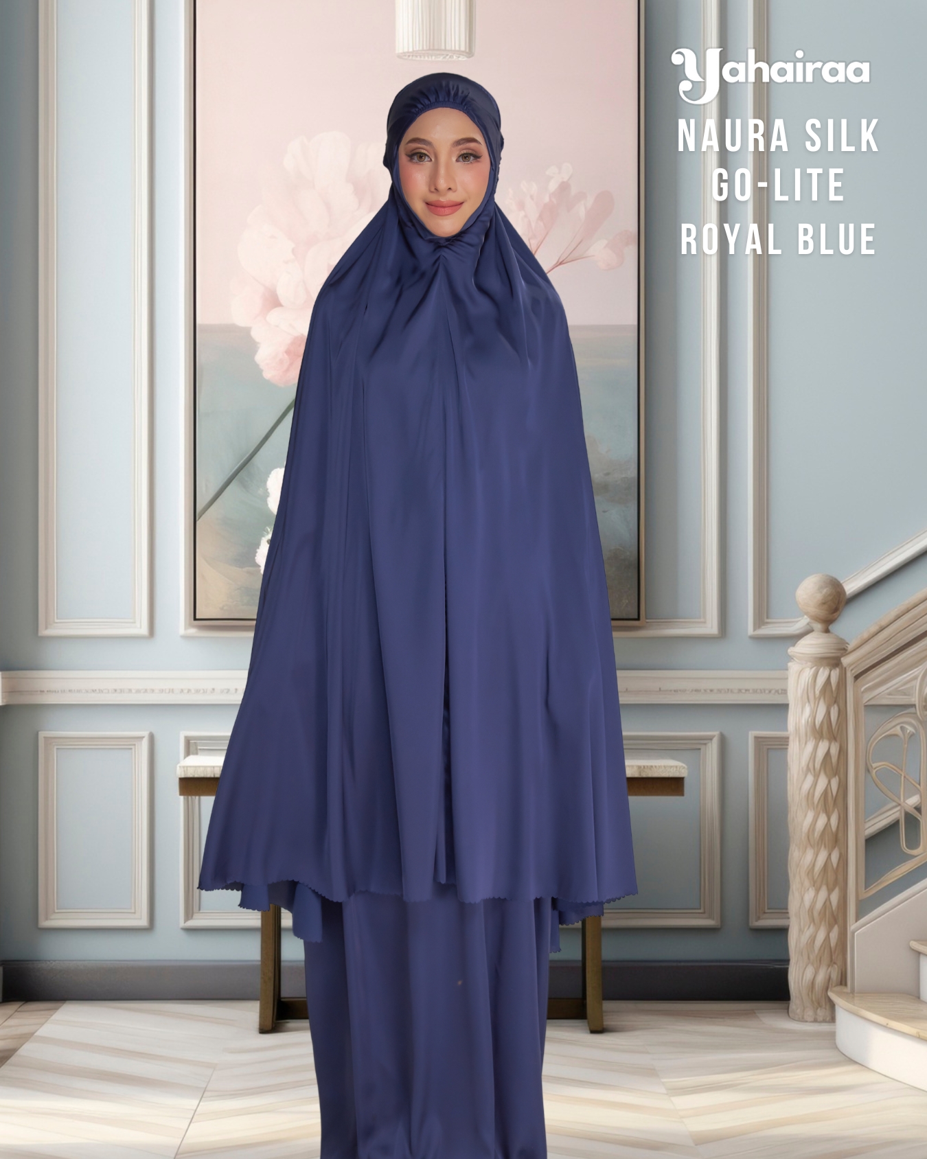 Naura Silk Go-Lite Series | Royal Blue