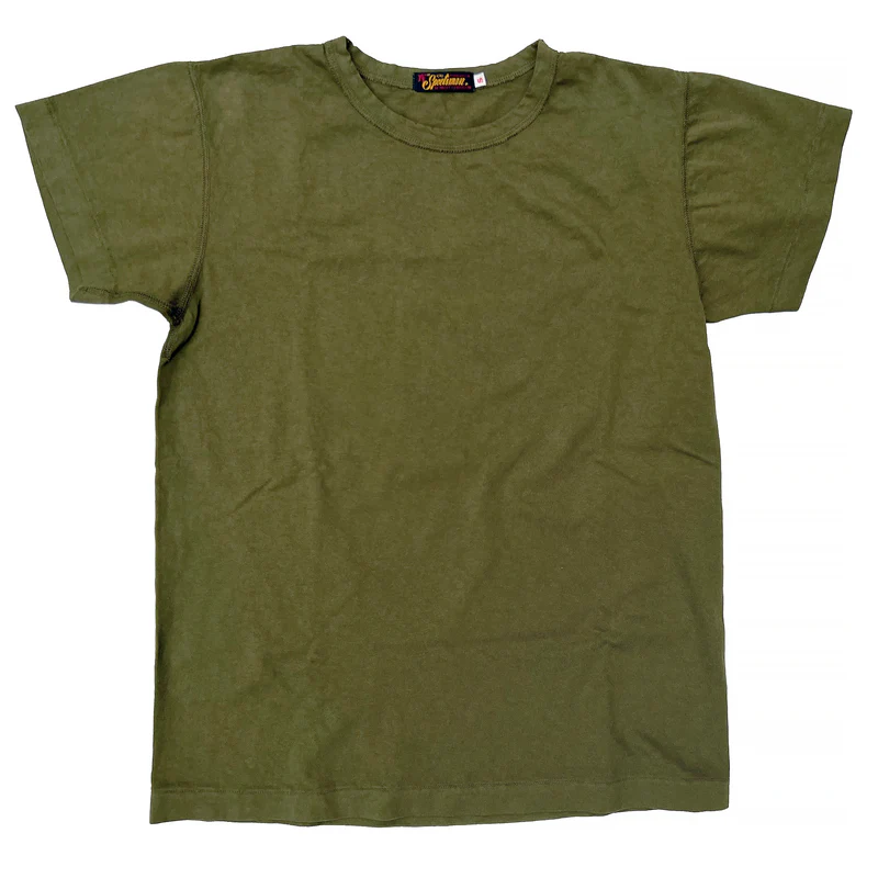 MISTER FREEDOM SKIVVY T-SHIRT JUNGLE GREEN