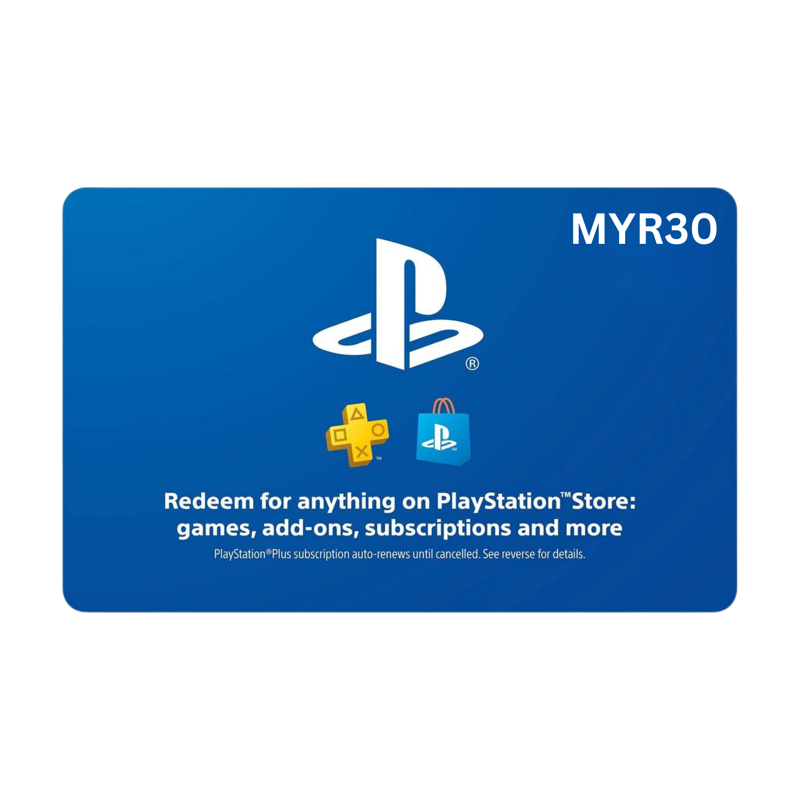 PlayStation Wallet RM30 (MYR)