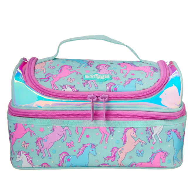 Smiggle Unicorn Double Decker Lunchbox
