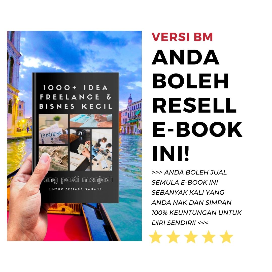 [BM VERSION] 1000+ Idea Freelance & Bisnes Kecil - EBOOK with 100% ...