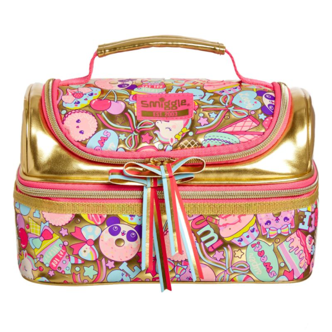 Smiggle Party Double Decker Lunchbox