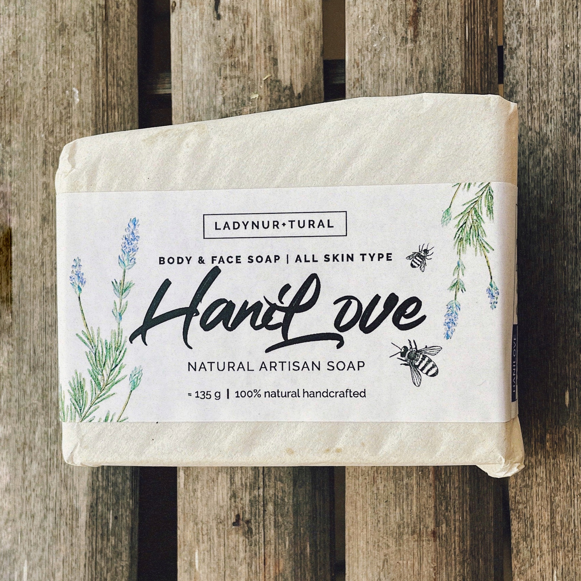 Hanilove Soap ( Lavender for Dry & sensitive skin)