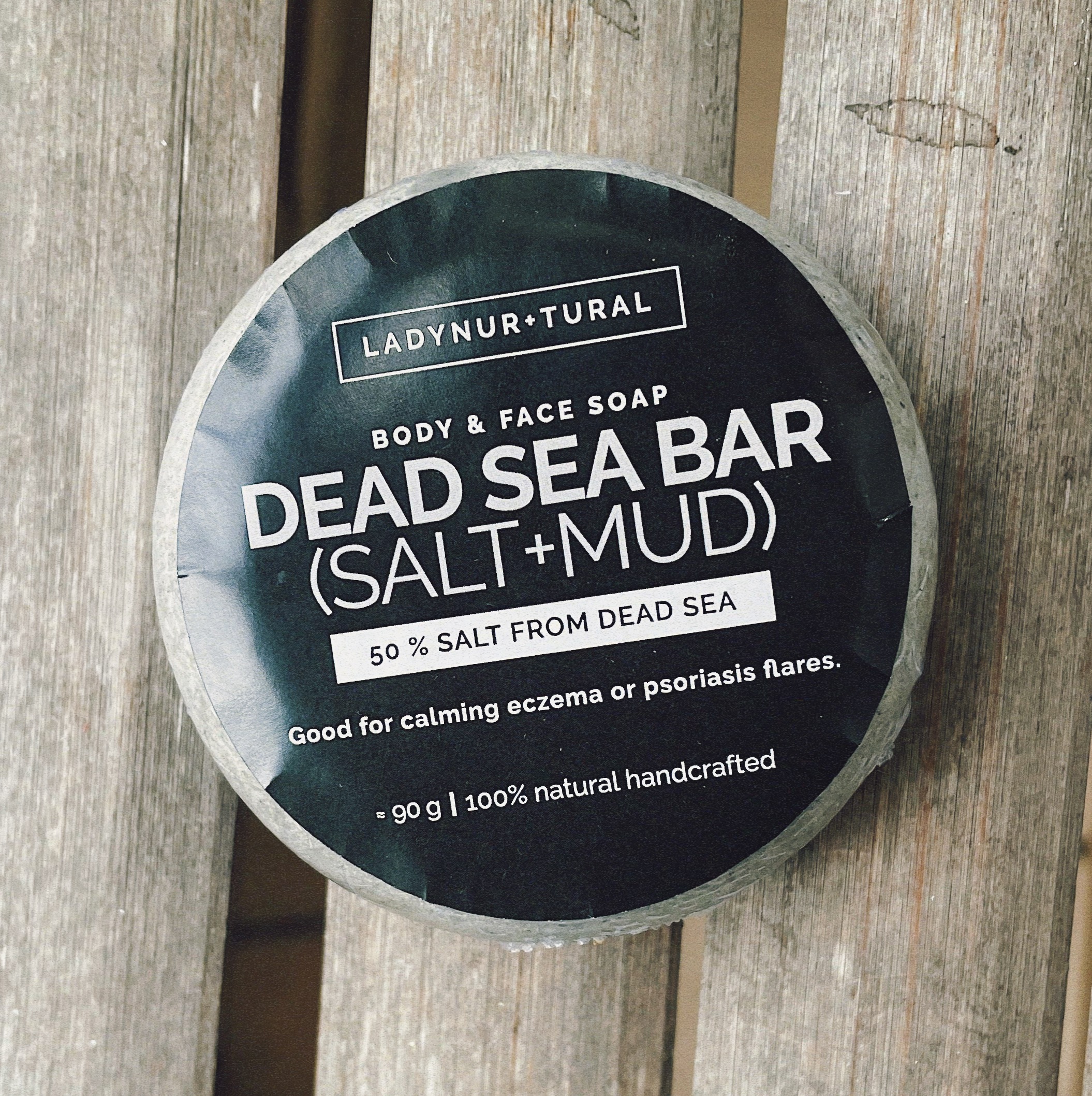 (Premium) Dead Sea Soap Bar (Garam + lumpur Laut Mati) For eczema ...