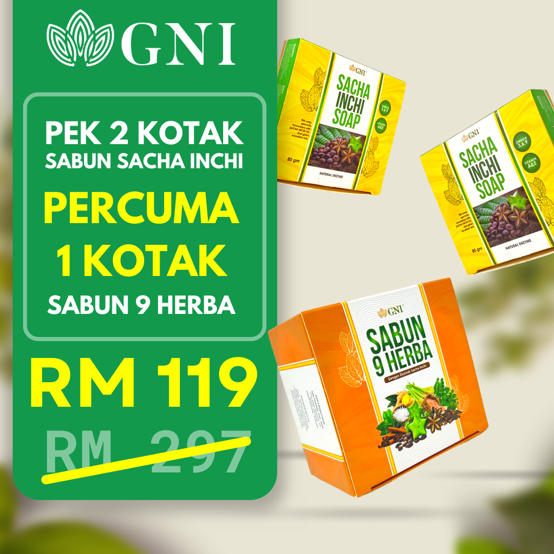 GNI Sabun Sacha Inchi Ustaz Hanafi HQ