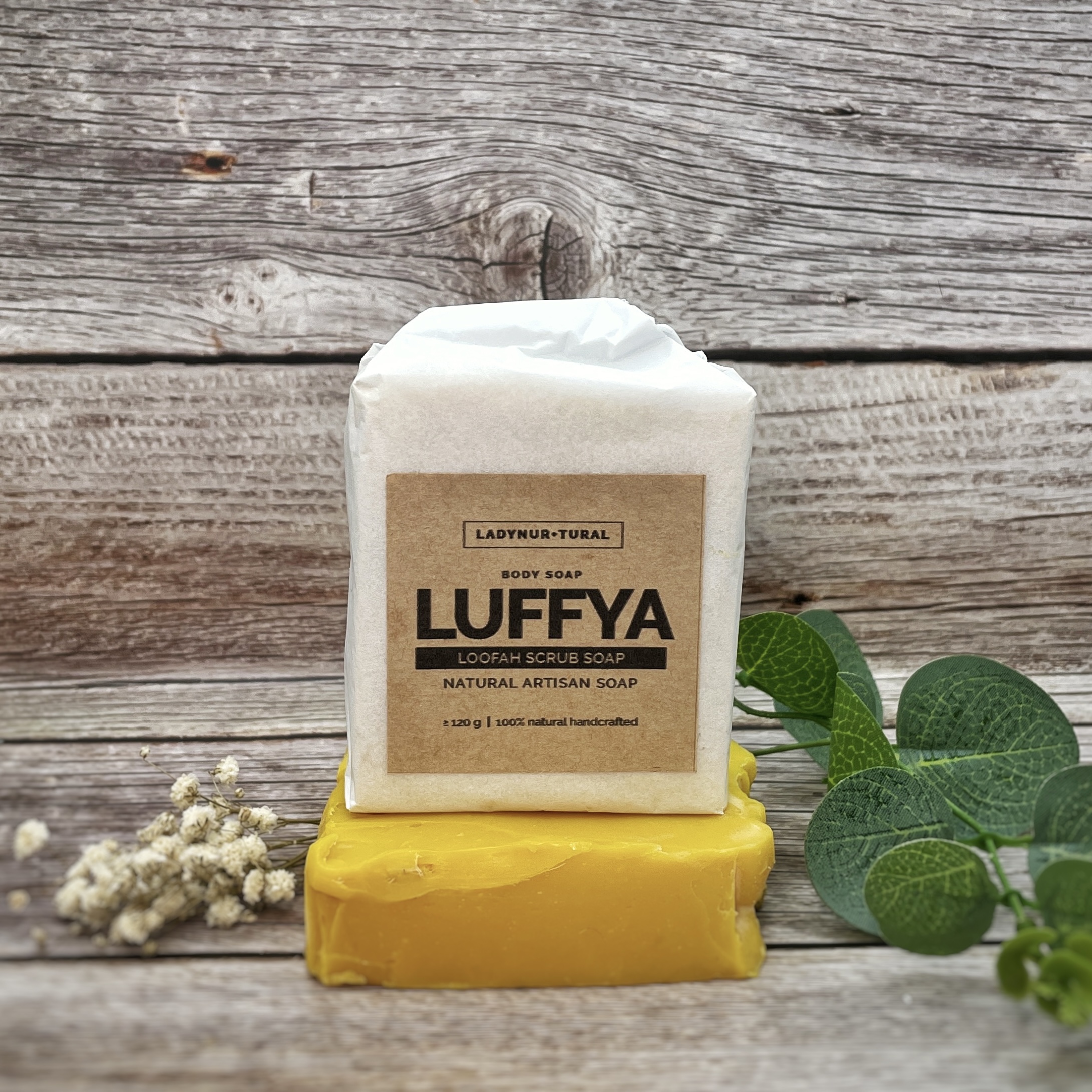 Luffya Soap ( Loofah Scrub Soap)