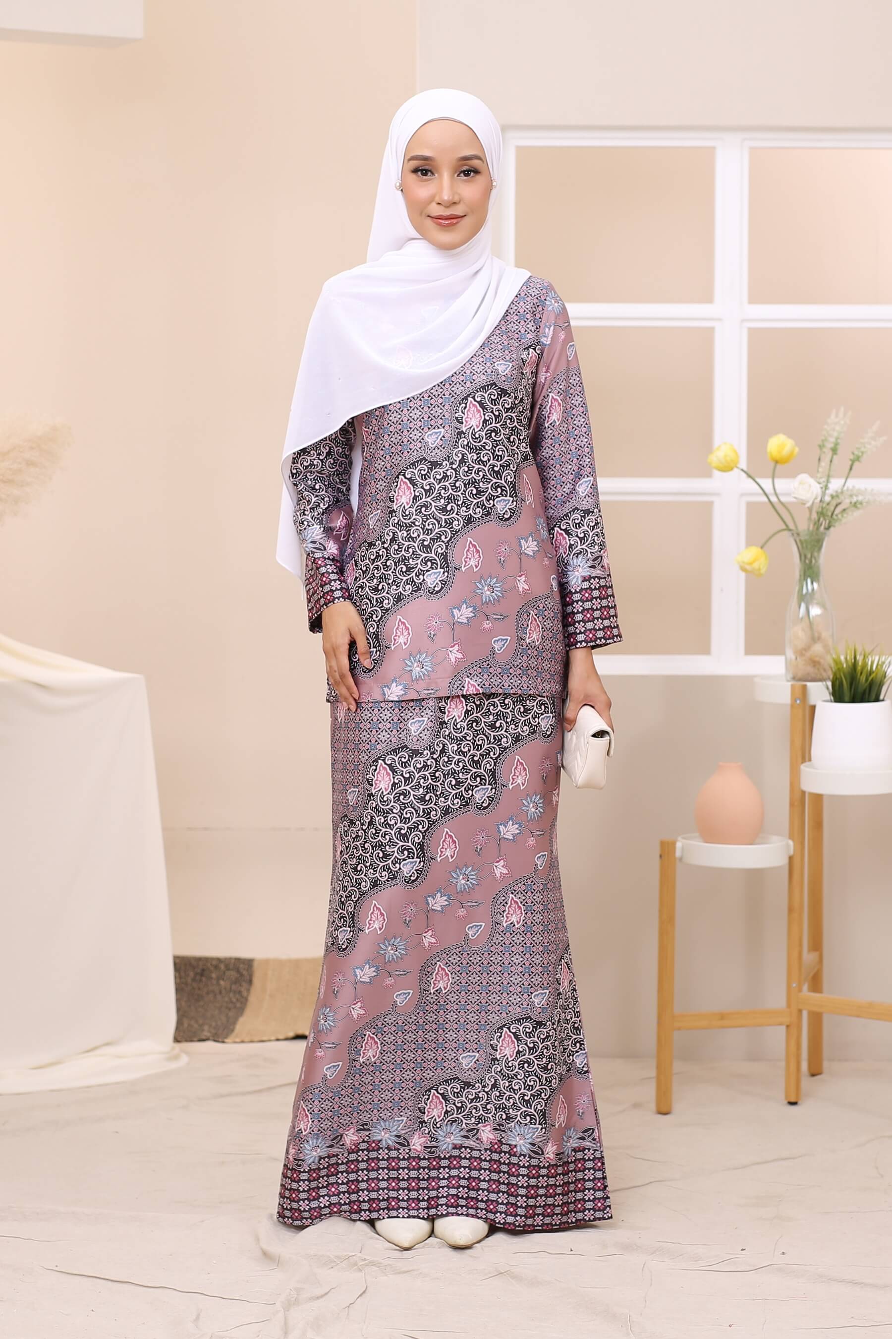Batik Kyra - Dusty Purple
