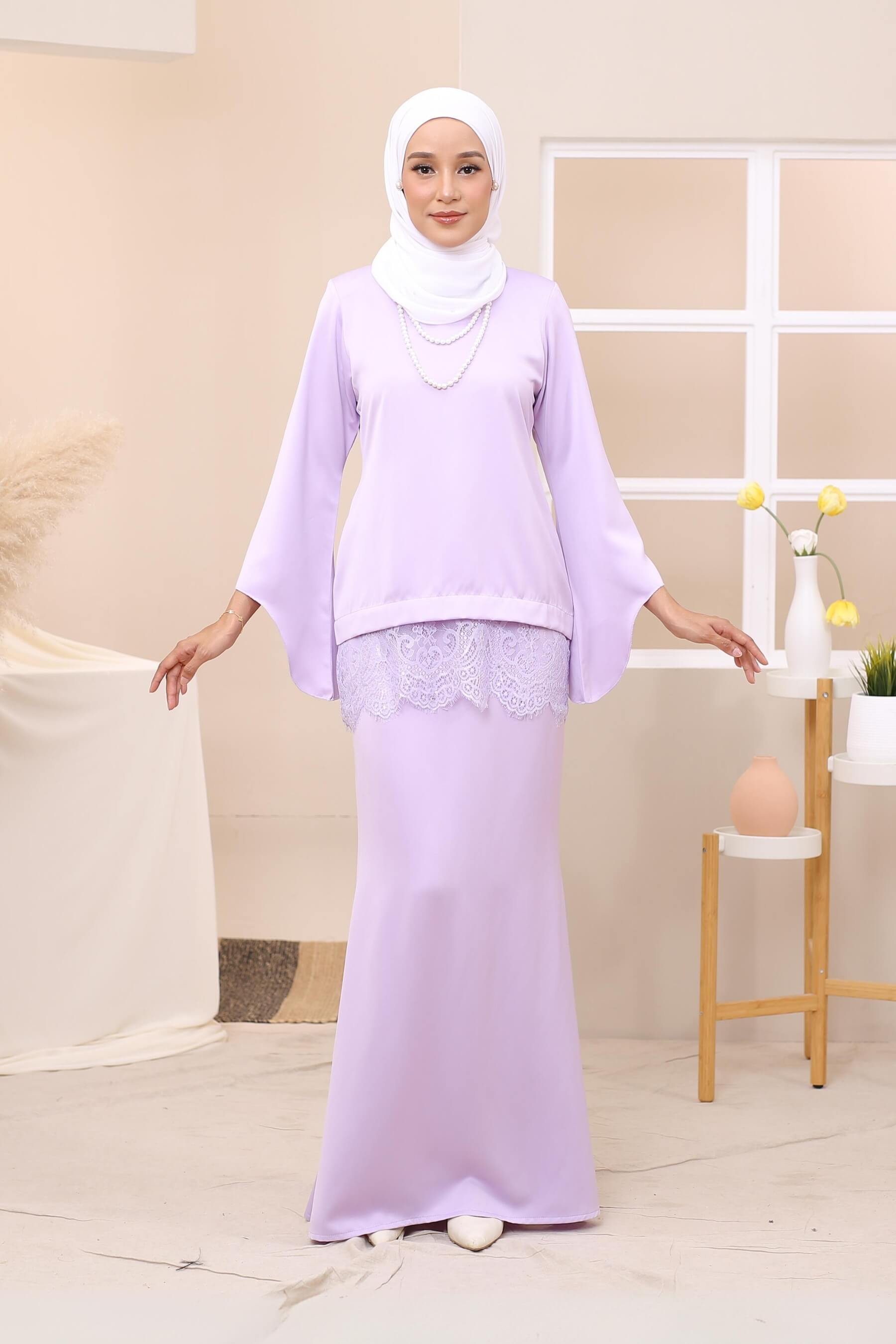 Kurung Modern Celine - Lilac