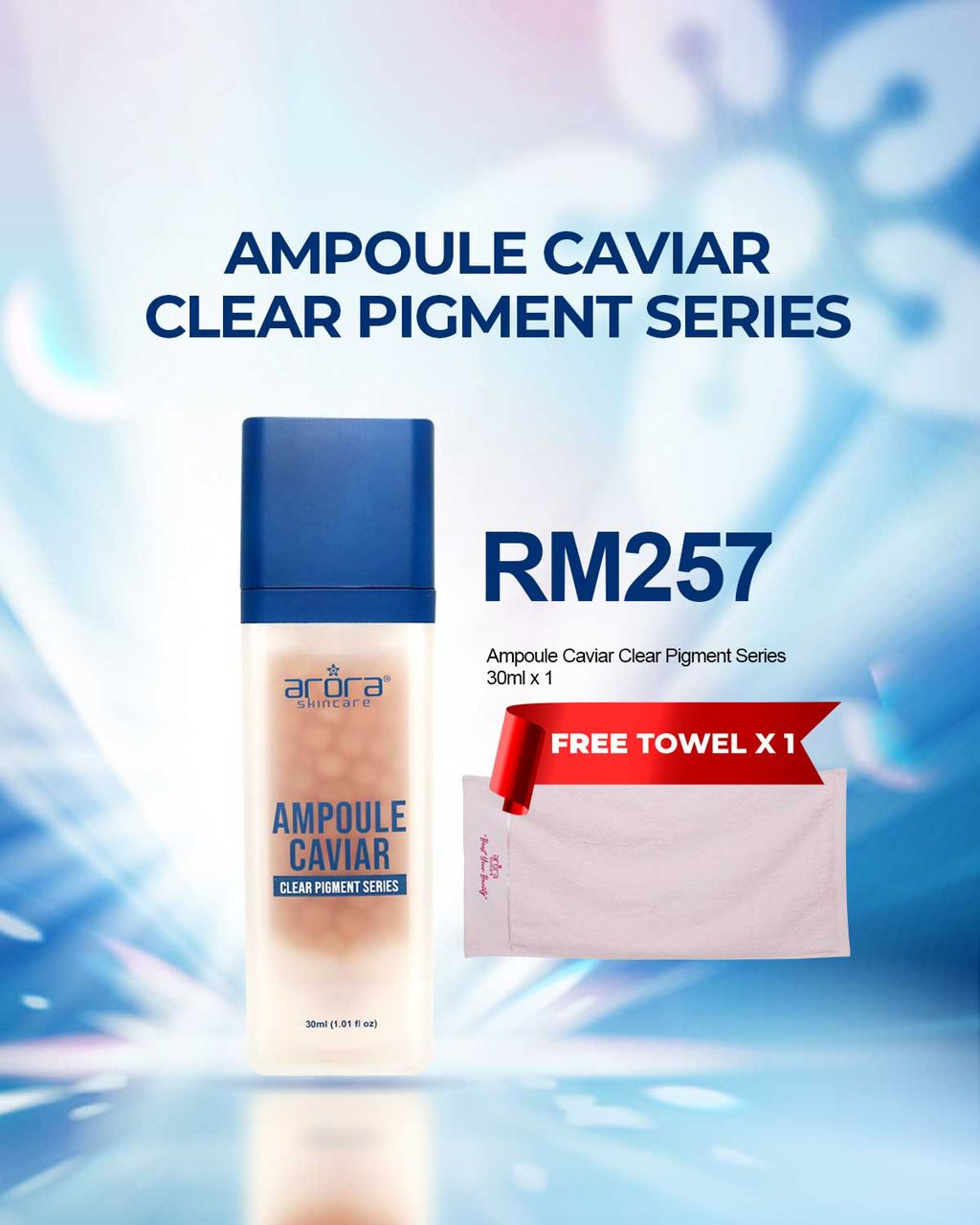 Ampoule Caviar Clear Pigment Series