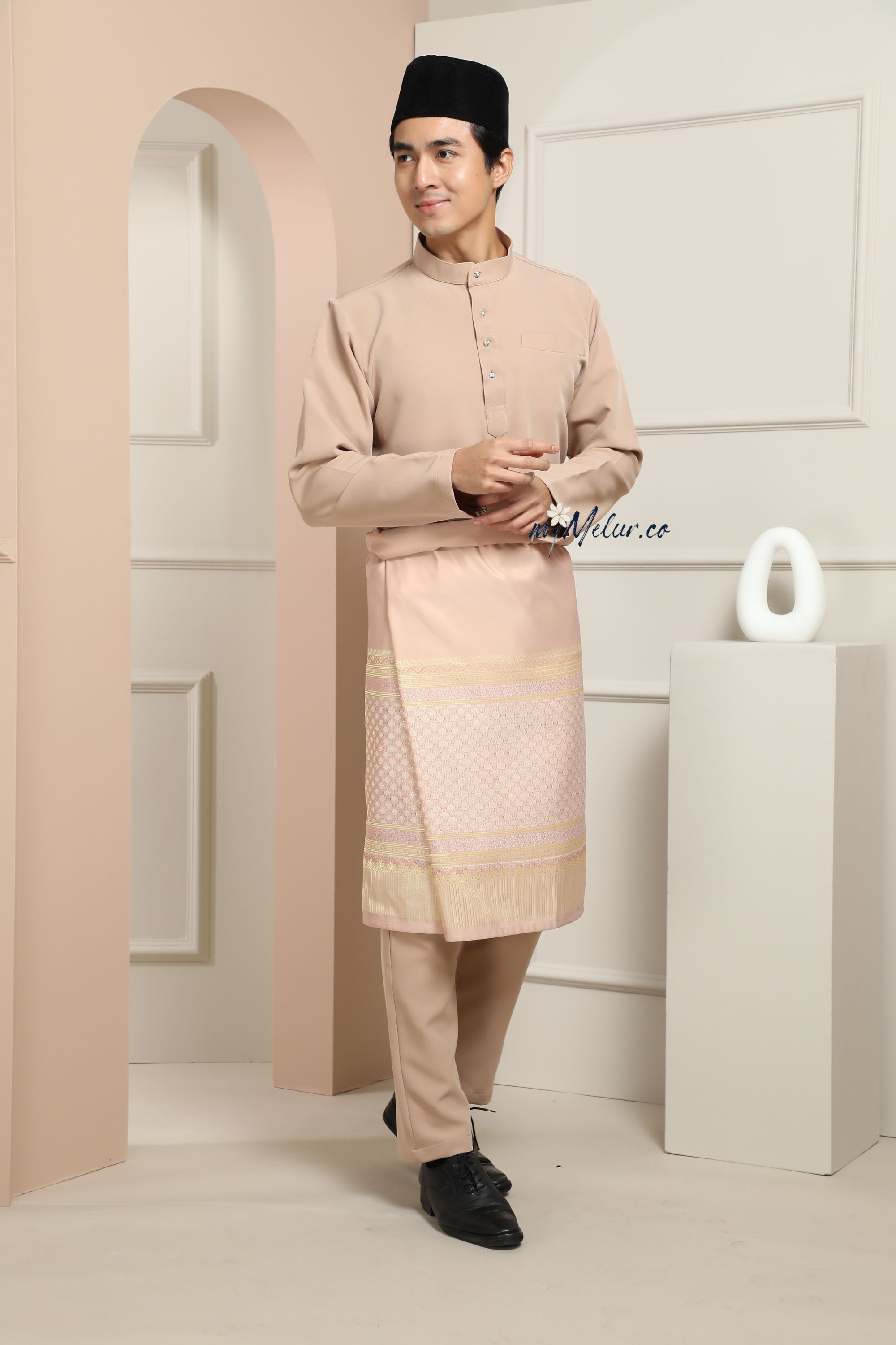 BAJU MELAYU EXCLUSIVE BROWN #14