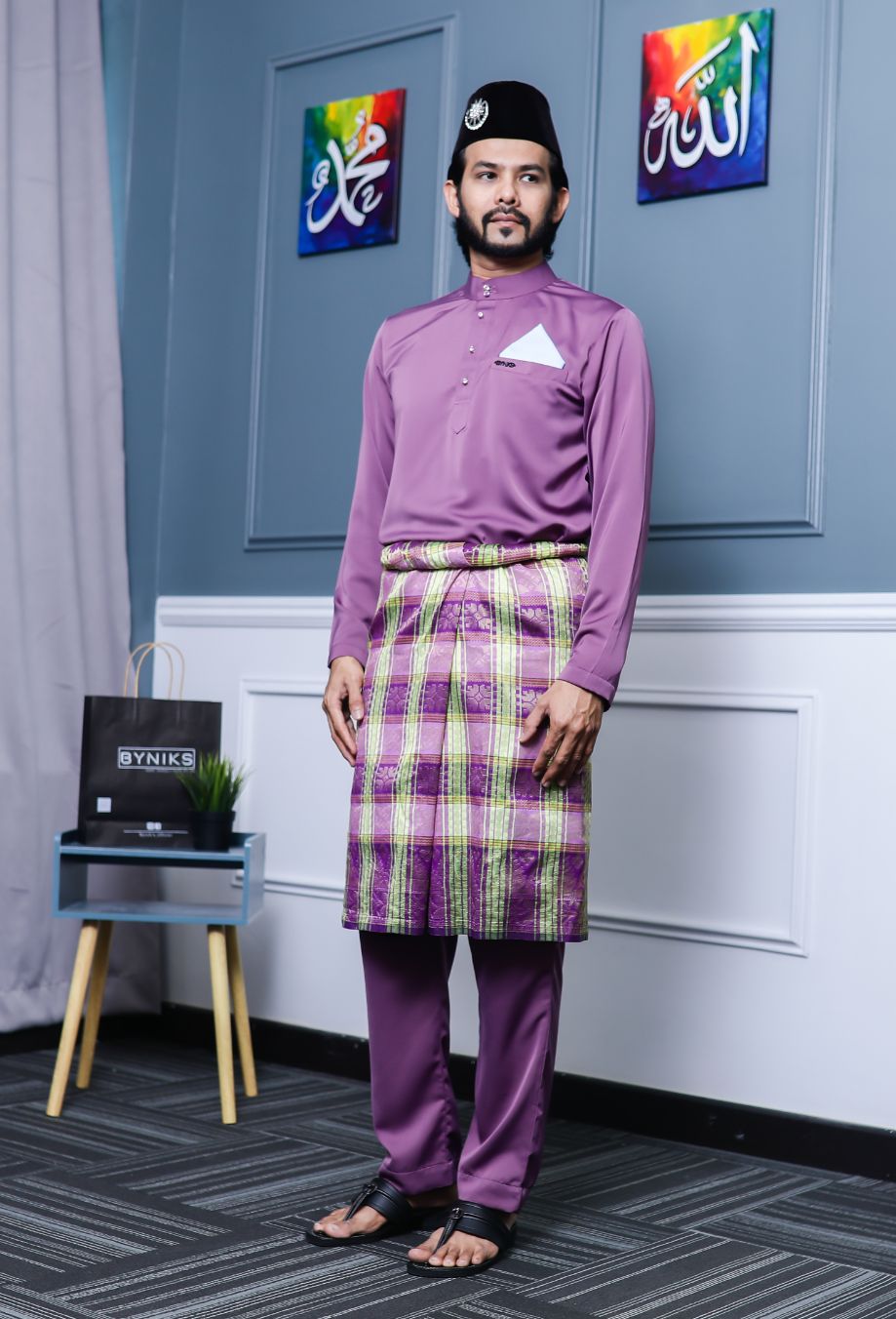 (SOLD OUT) KHALEEL LIGHT PURPLE