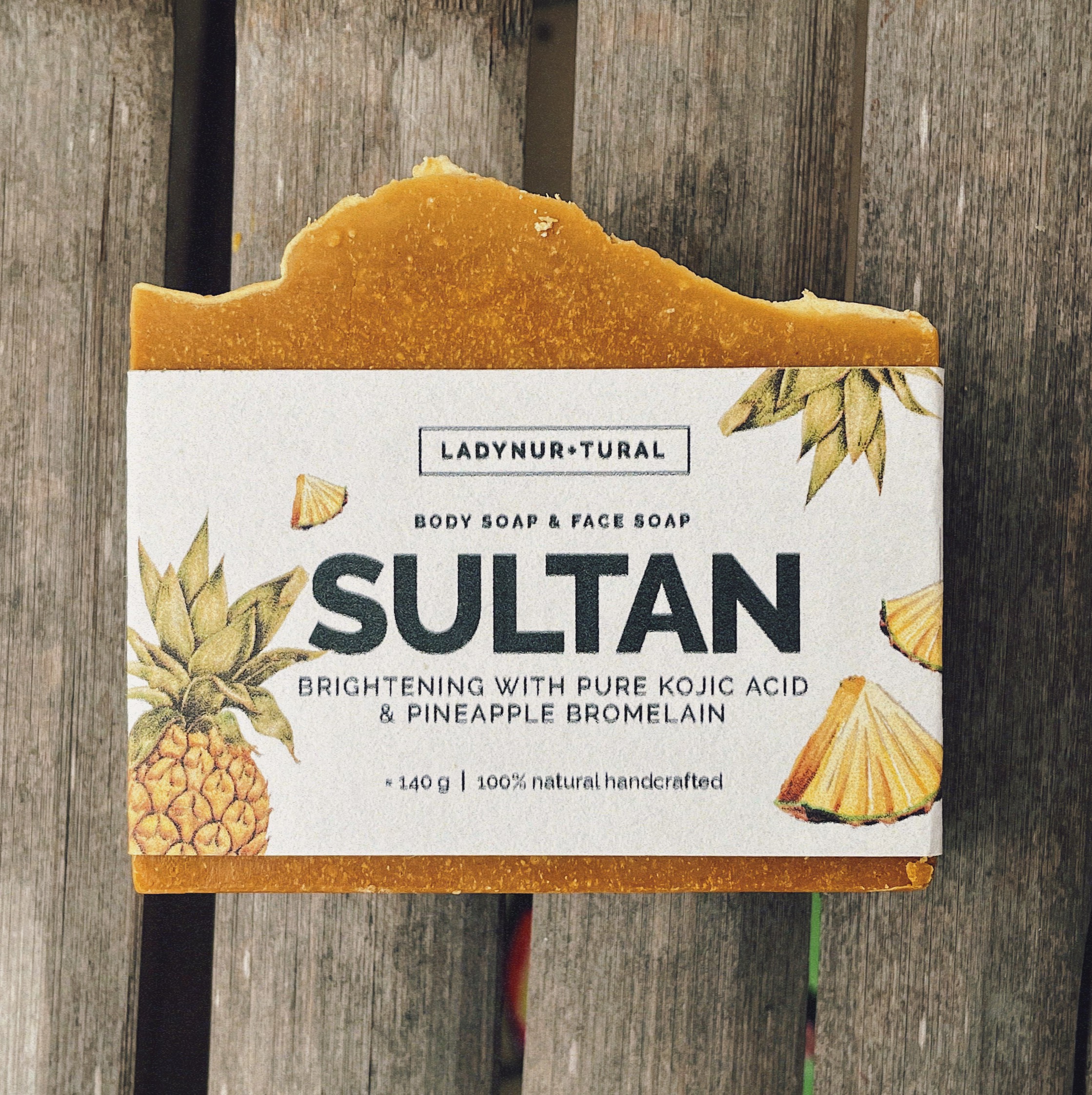 Sultan Soap (Pineapple + Kojic Acid for brightening & scar treatment)