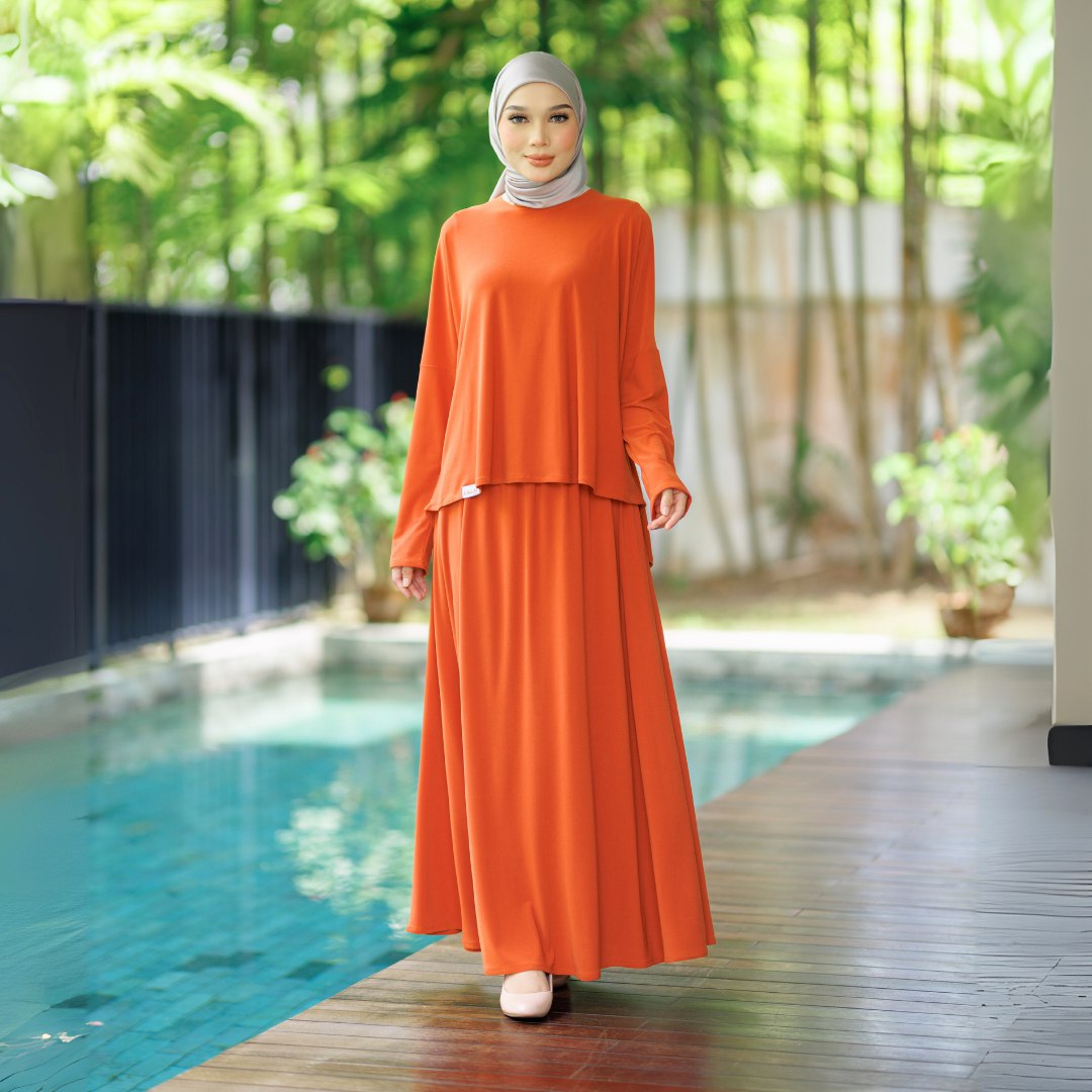 SET LUNA BRICK ORANGE