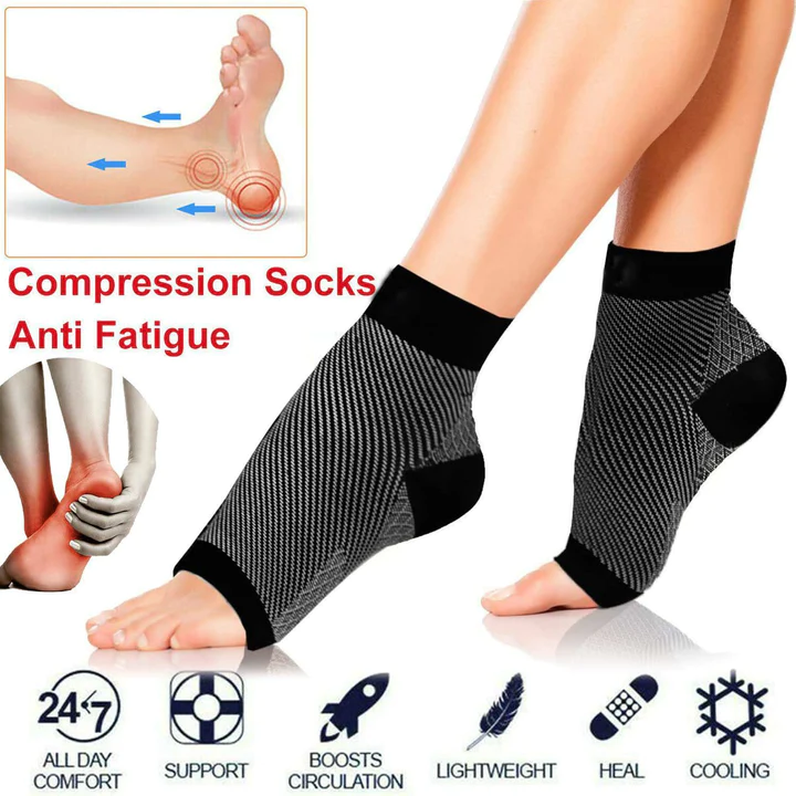 Anti-Fatigue Compression Foot Sleeves (50% Discounts)