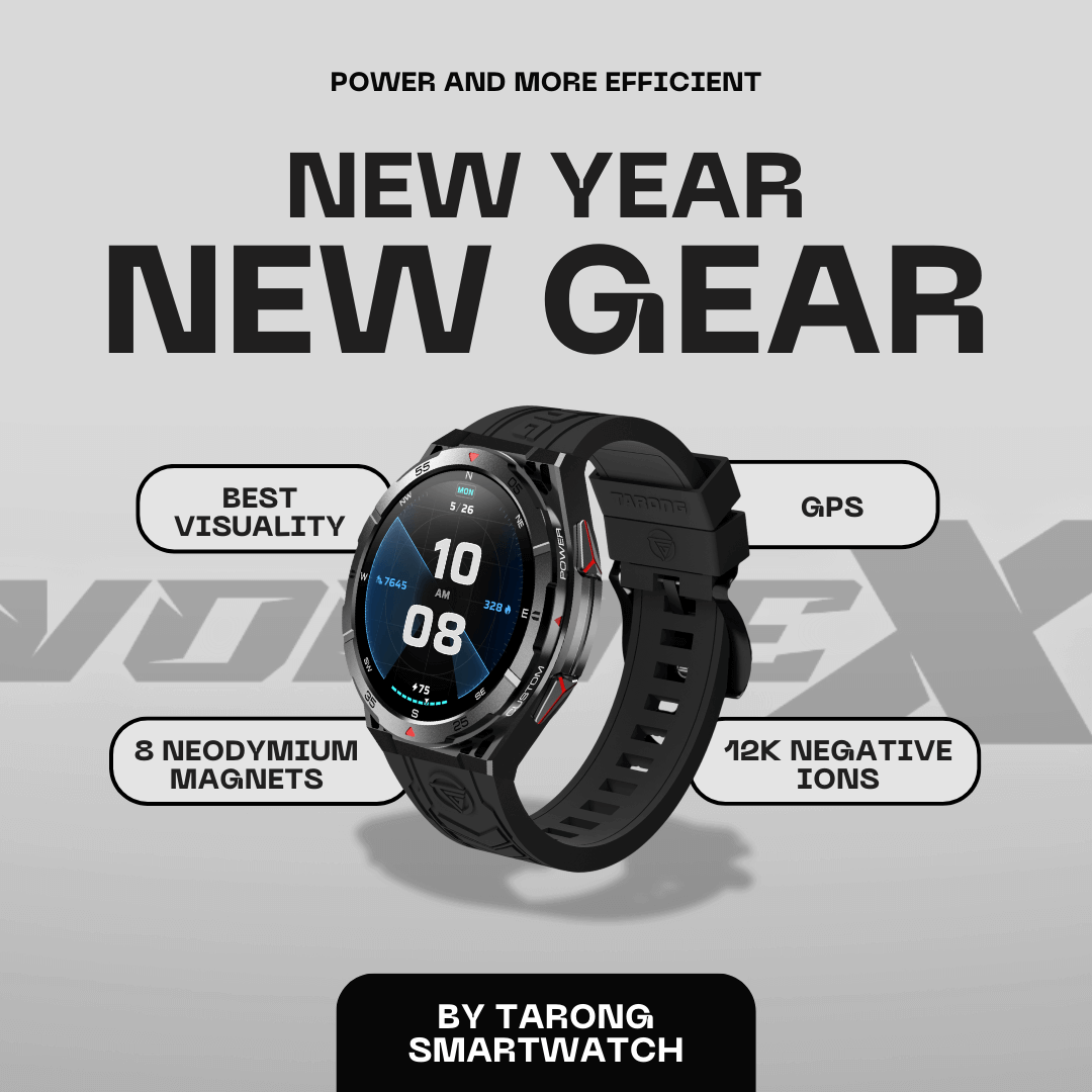 VORTEX (built in GPS) - 12000 Ion Negatif / 8 Neodymium Magnet