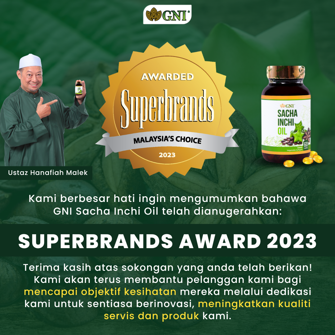 GNI Sacha Inchi Oil Softgel- Ustaz Hanafi