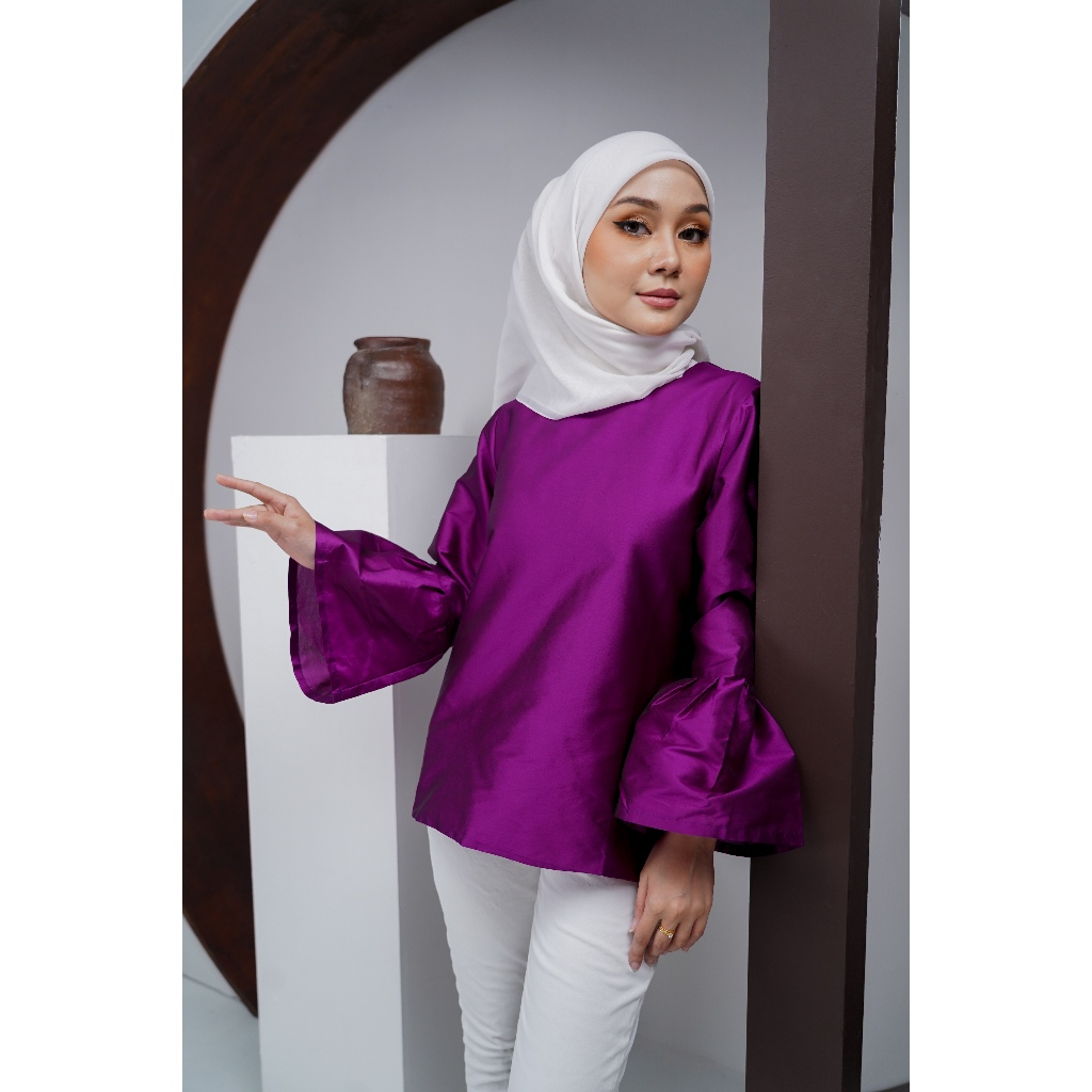 Saloma Blouse (Purple)