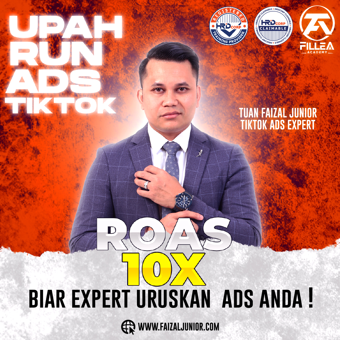 UPAH RUN ADS TIKTOK MONTHLY BY TUAN FAIZAL-STRATEGI PERANG GERILA GMV ...