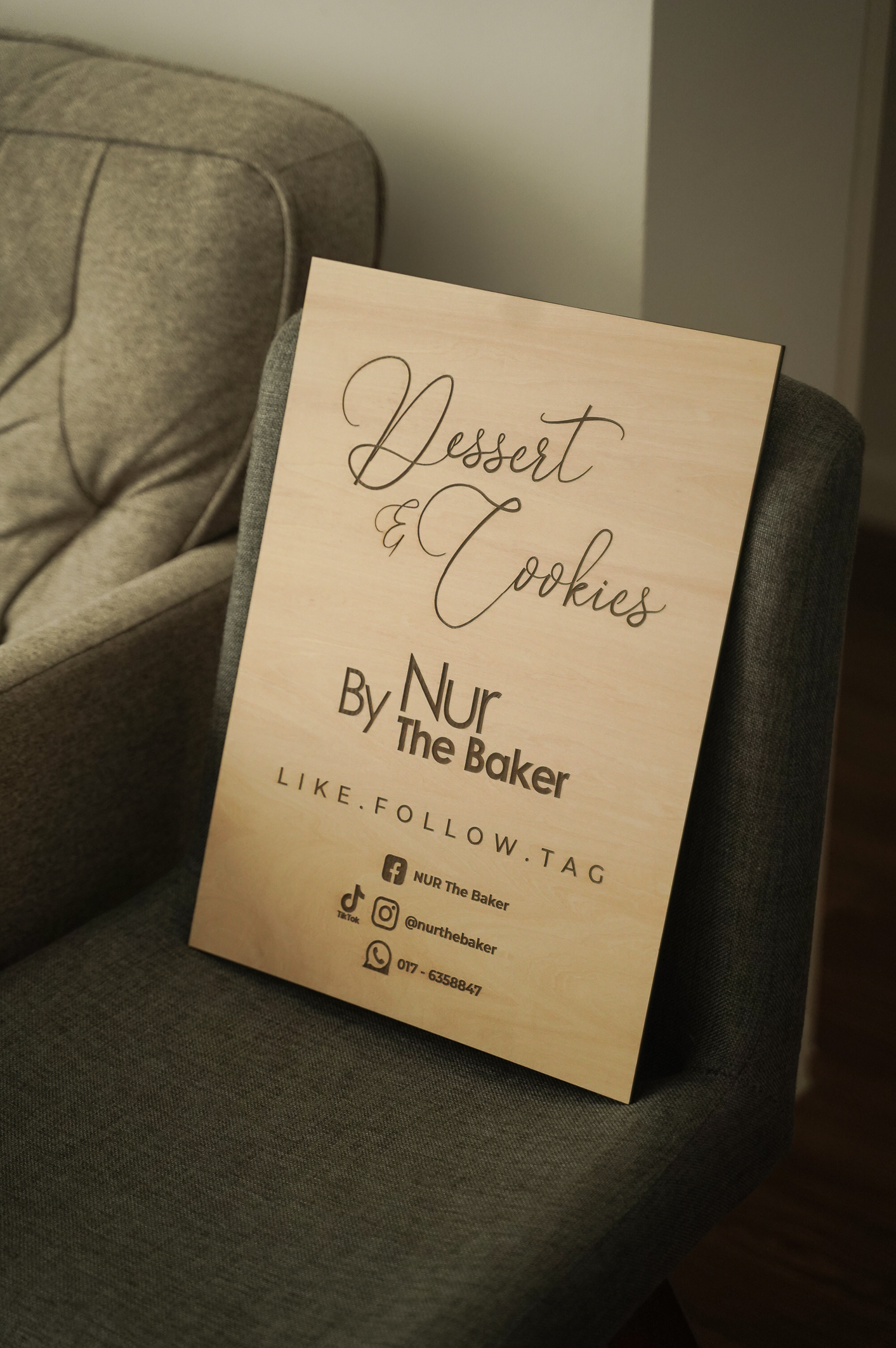 Natural Wood Signage
